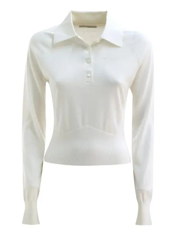 Givenchy Cotton Polo Shirt - Bianco