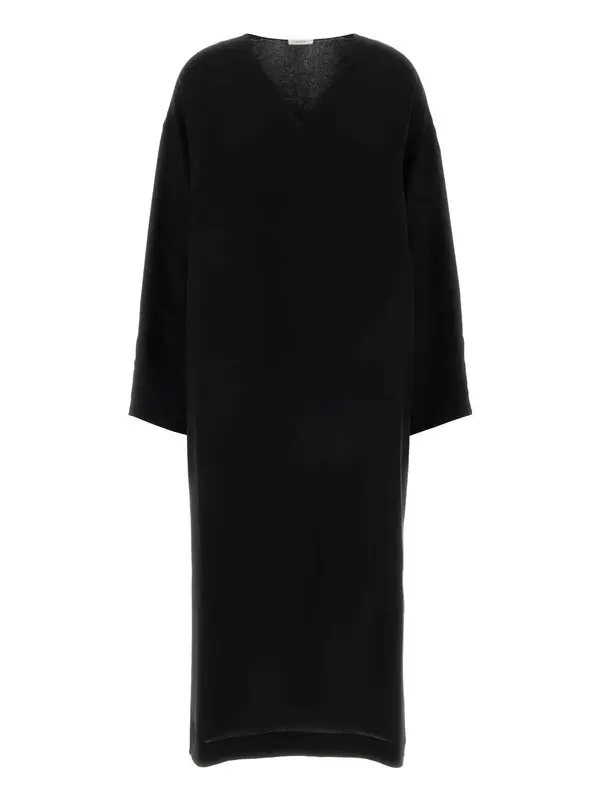 THE ROW Heloise Crepe Dress - Black