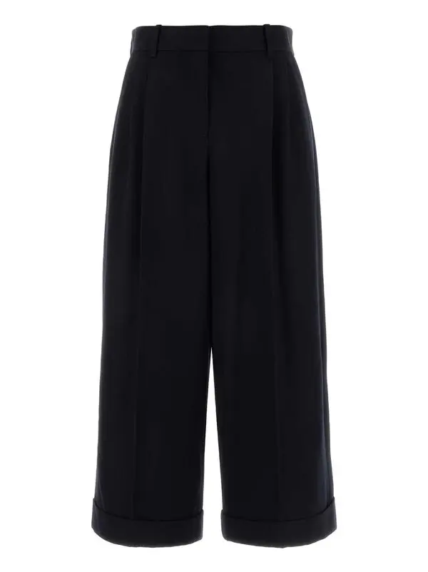 THE ROW Lior Wool Pant - Blue
