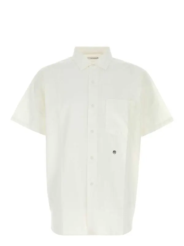 Nanamica Oversized Cotton-polyester Shirt - White