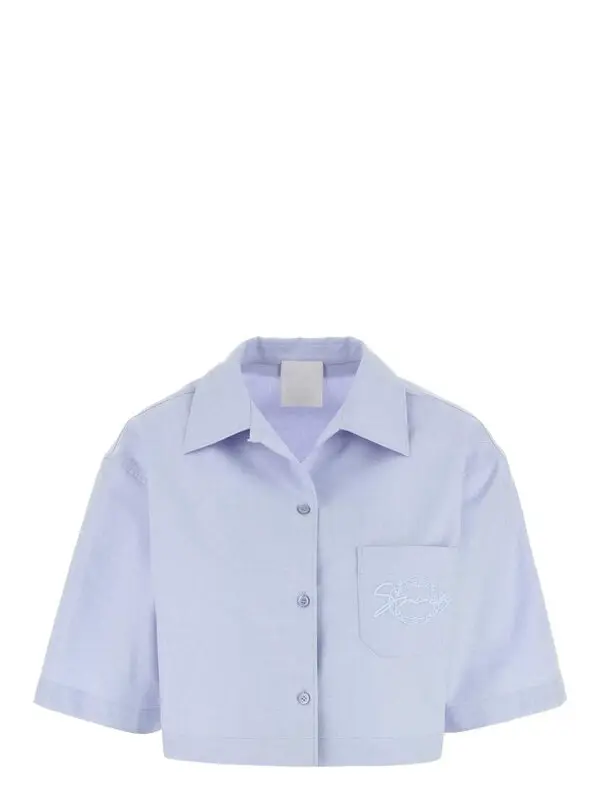Givenchy Cotton Shirt - Light Blue