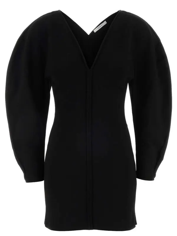 Givenchy Stretch Viscose Cocoon Mini Dress - Black