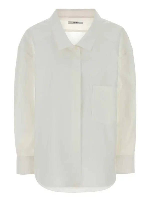 Givenchy Classic Poplin Shirt - White