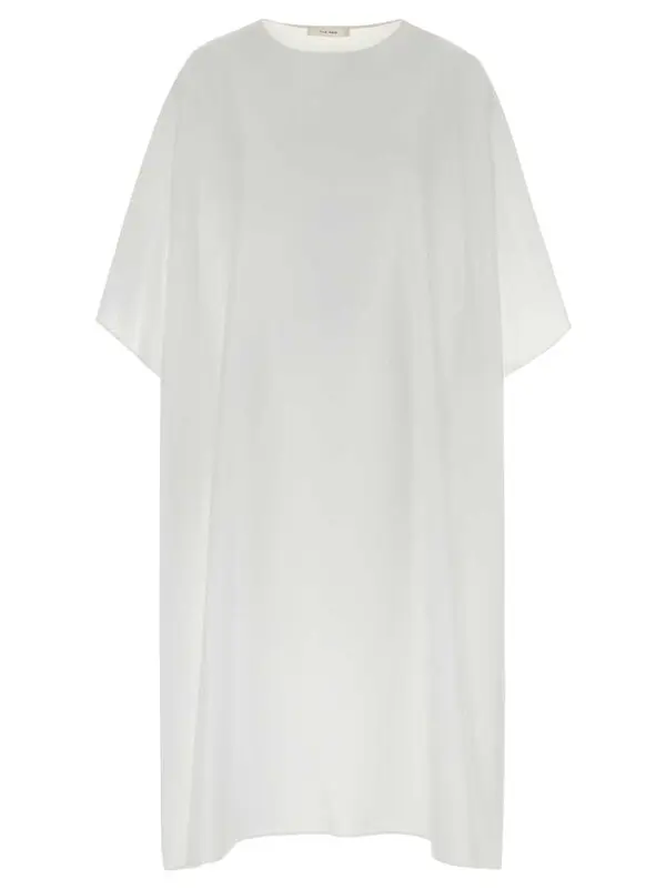 THE ROW Poplin Jules Dress - White