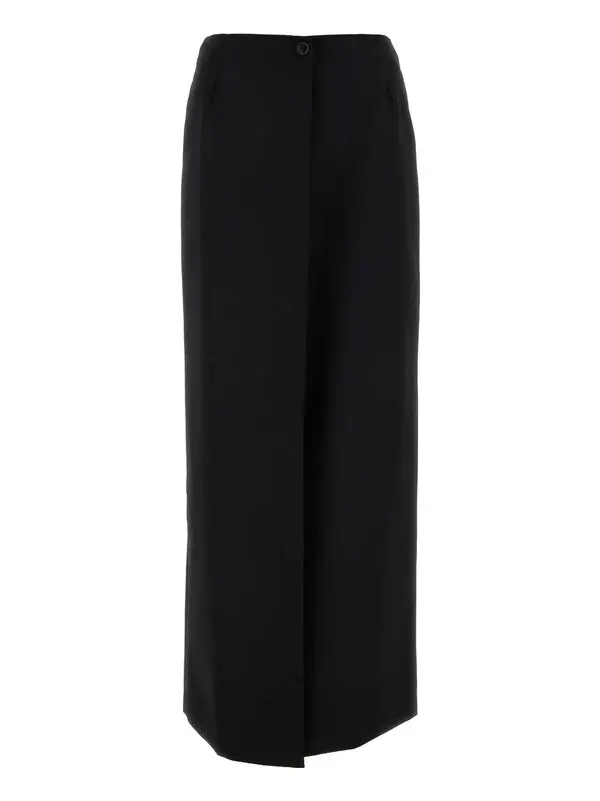 Givenchy Wool Blend Skirt - Black