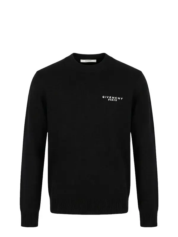 Givenchy Crewneck Sweatshirt With Logo - Black