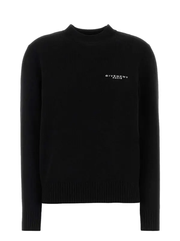 Givenchy Crewneck Sweatshirt With Logo - Black