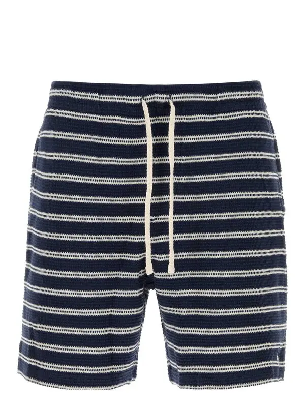 Polo Ralph Lauren Striped Cotton-blend Bermuda Shorts - Stripped