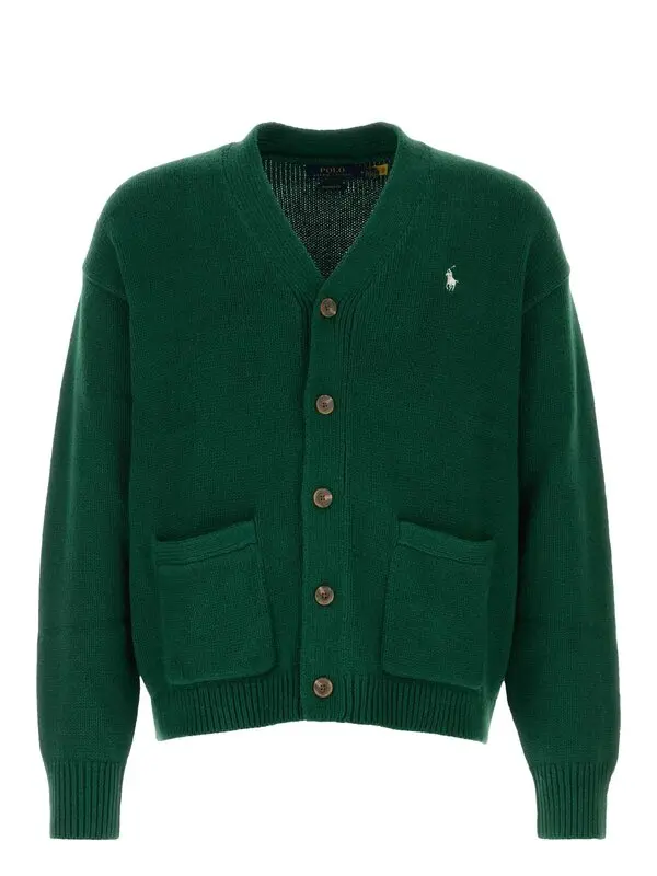 Polo Ralph Lauren Cotton Cardigan - Green
