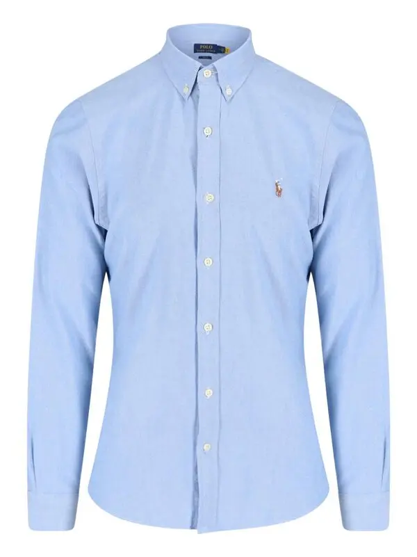 Polo Ralph Lauren Classic Fit Button-down Dress Shirt - Light Blue