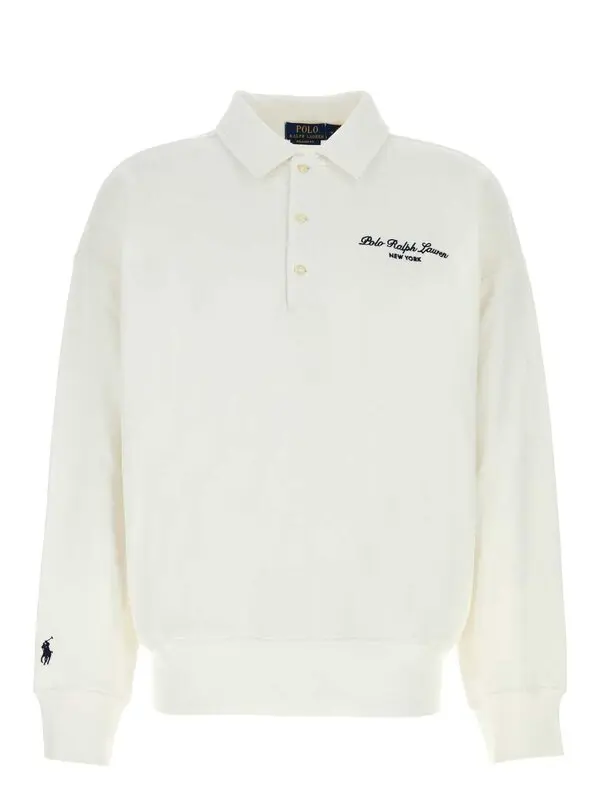 Polo Ralph Lauren Cotton Blend Polo Shirt - White