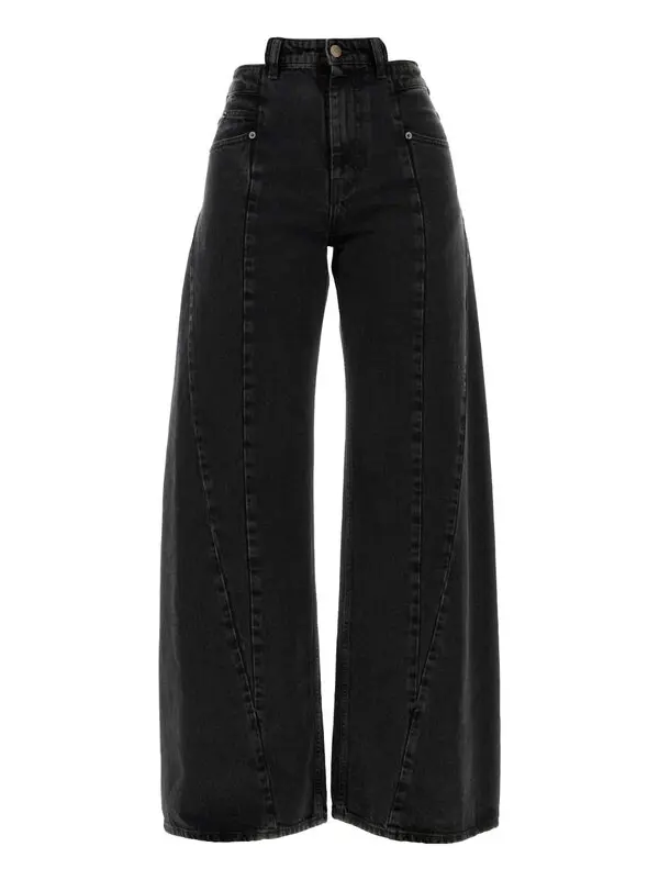 MAISON MARGIELA Wide-leg Denim Jeans - Black