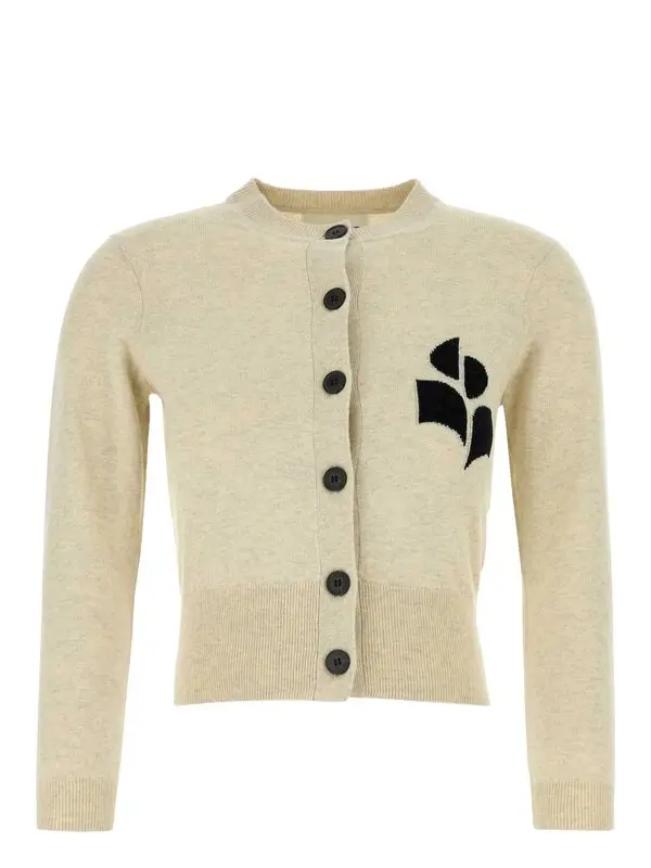 Isabel Marant Étoile Newton" Cardigan - Yellow