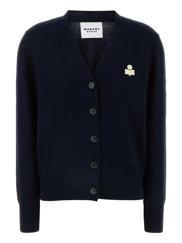 Isabel Marant Étoile Karina V-neck Cardigan - Blue
