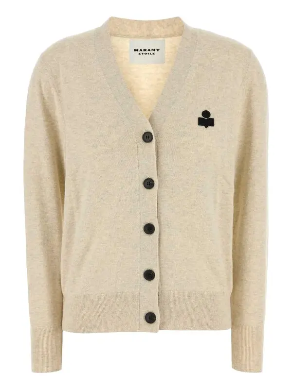 Isabel Marant Étoile Karina V-neck Cardigan - Yellow