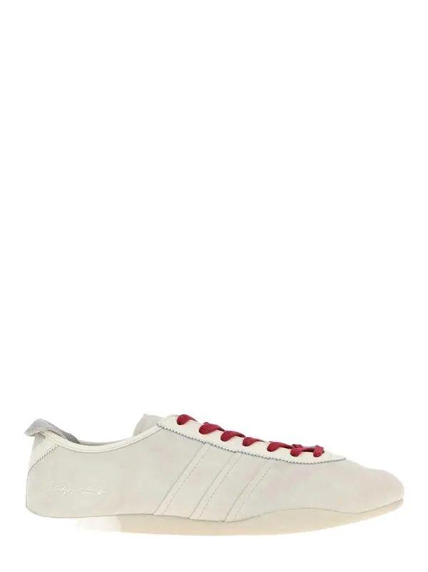 Y-3 YOHJI YAMAMOTO ADIDAS Y-3 Yamamoto Suede Tokyo Sneaker - White