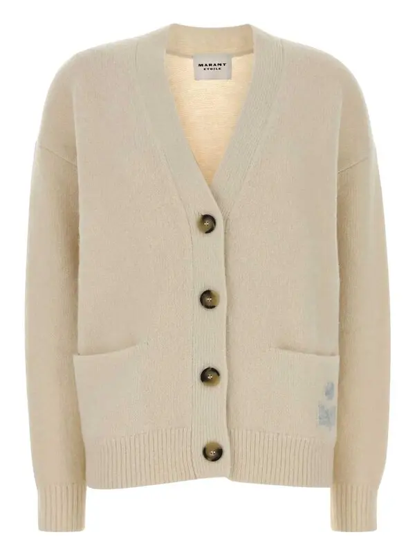 Isabel Marant Étoile Deborah Alpaca-blend Cardigan - White