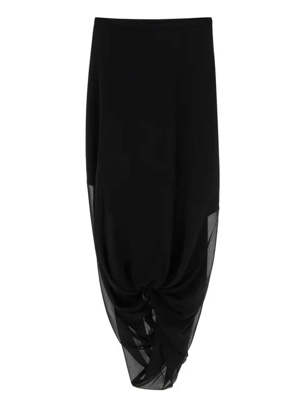 MAISON MARGIELA Midi Skirt - Black