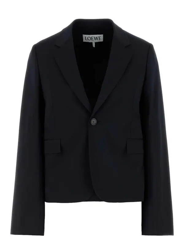 Loewe Wool Blazer - Blue