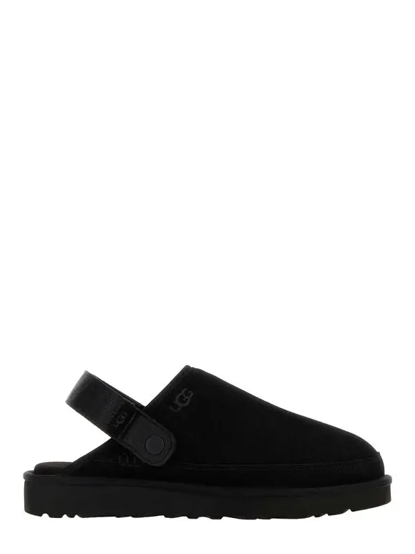 UGG Golden Coast Suede Slippers - Black