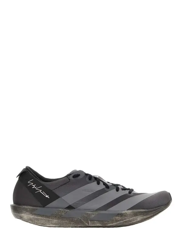 Y-3 YOHJI YAMAMOTO ADIDAS Y-3 Yohji Yamamoto Adios Fabric Low-top Sneakers - Black