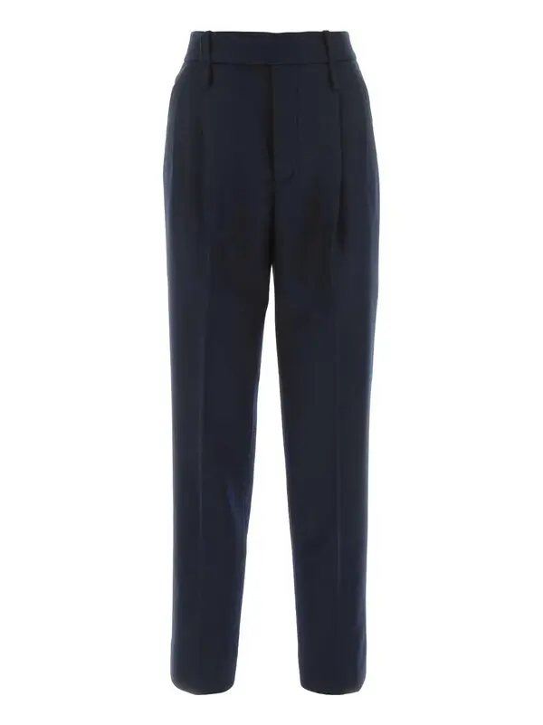 Gucci 100% Cashmere Tailored Pants - Blue