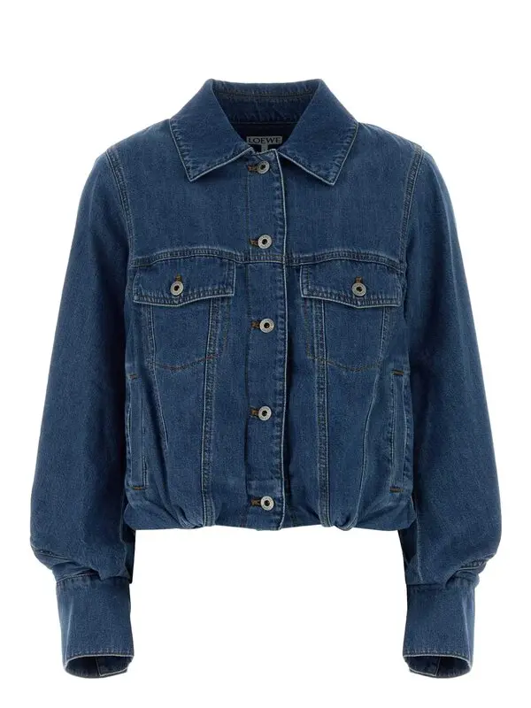 Loewe Classic Denim Trucker Jacket - Blue