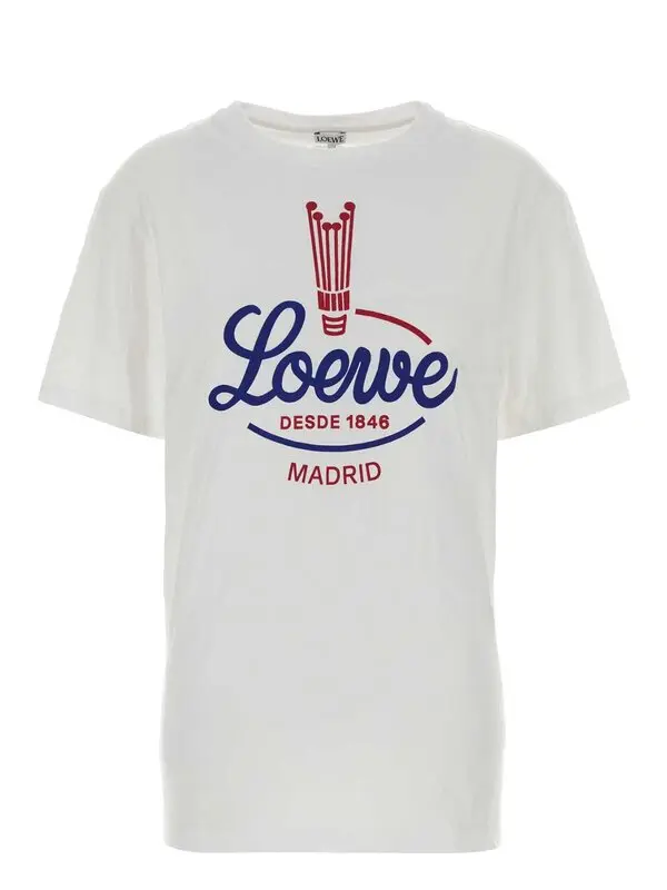 Loewe Graphic Print T-shirt - White