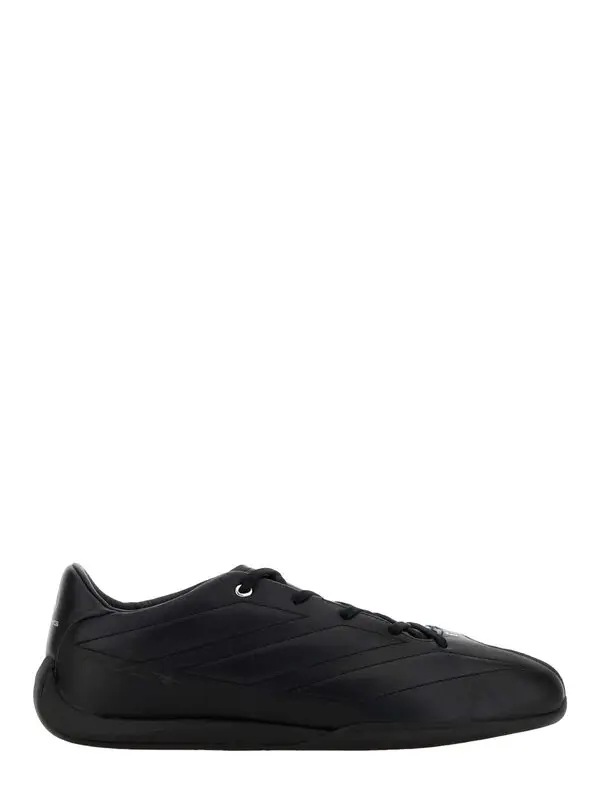Y3 MERCEDES Two-tone Leather Low-top Sneaker - Multicoloured