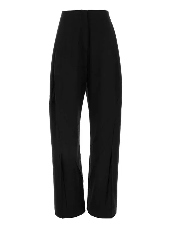 KIKO KOSTADINOV Venari Wide-leg Stretch Wool Pants - Black
