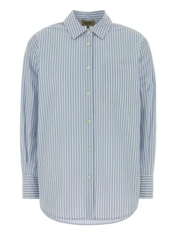 Woolrich Striped Cotton Shirt - Stripped