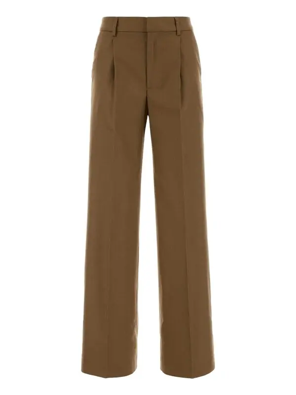 PT TORINO Lola Wool-blend Pants - Camel