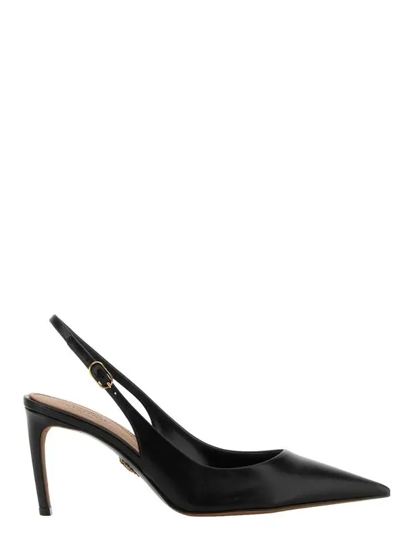 Dolce & Gabbana Devotion Slingback Pumps With 7.5 Cm Heel - Black
