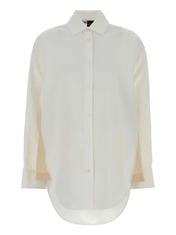 Loewe Poplin Button-front Shirt - White