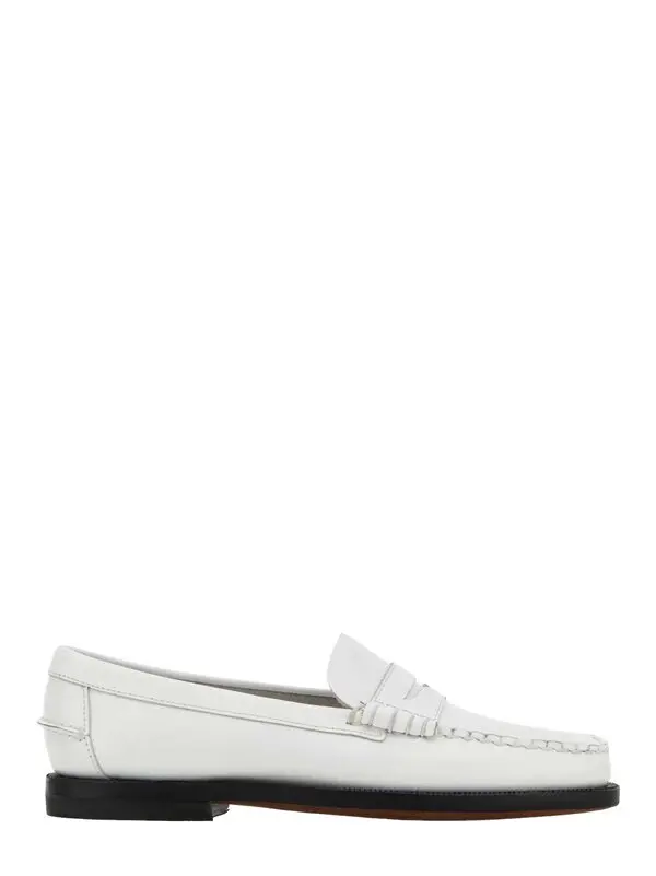 SEBAGO Classic Dan Leather Loafers - White