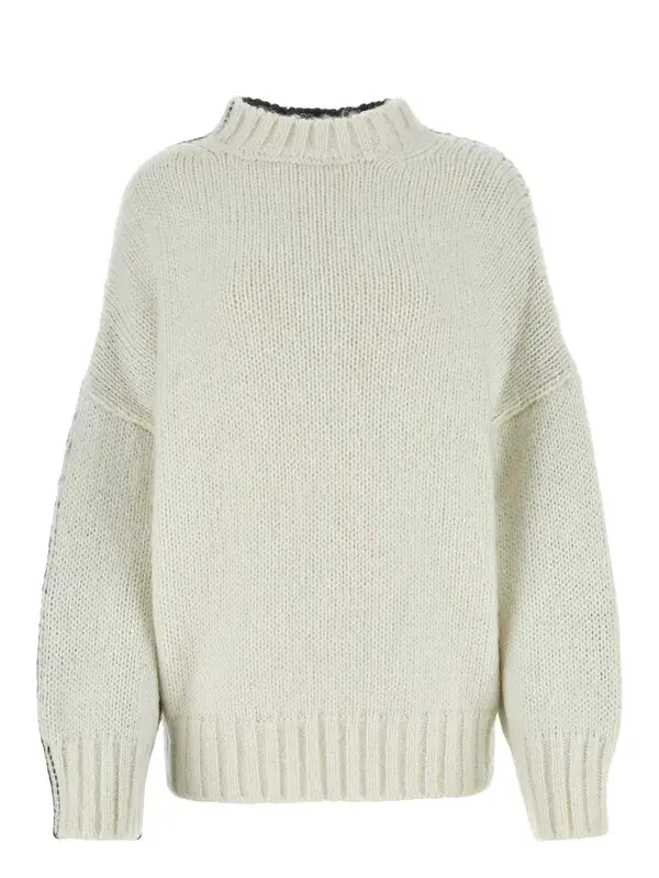 JW Anderson Two-tone Acrylic Blend Sweater - Multicoloured