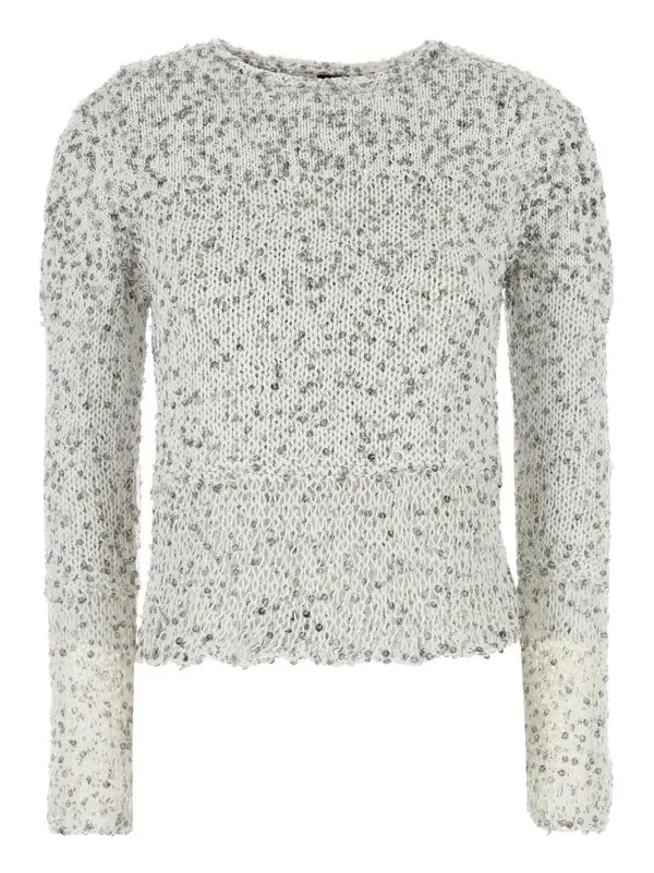Loewe Embellished Cotton-blend Sweater - Printed