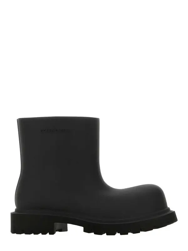 Balenciaga Eva Steroid Ankle Boots - Black