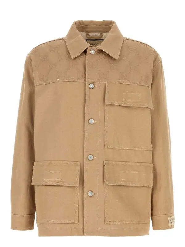 Gucci Cotton Jacket - Camel