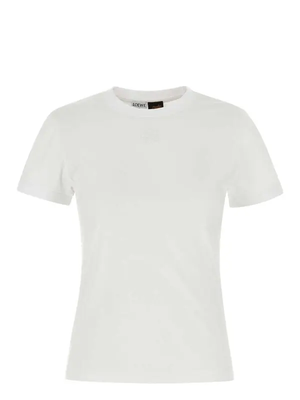 Loewe Cotton Graphic T-shirt - White