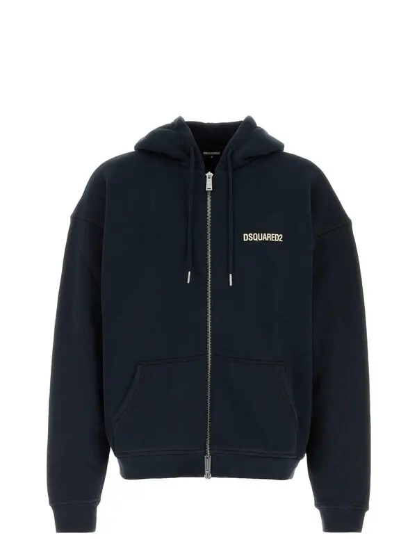 Dsquared2 Cotton-blend Crewneck Sweatshirt - Blue