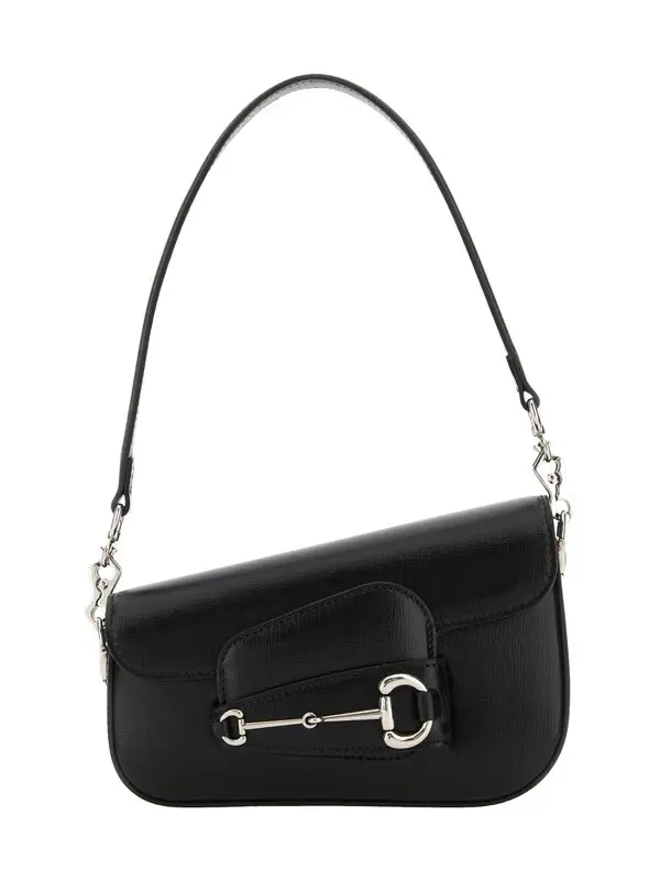 Gucci Horsebit 1955 Mini Leather Handbag - Black