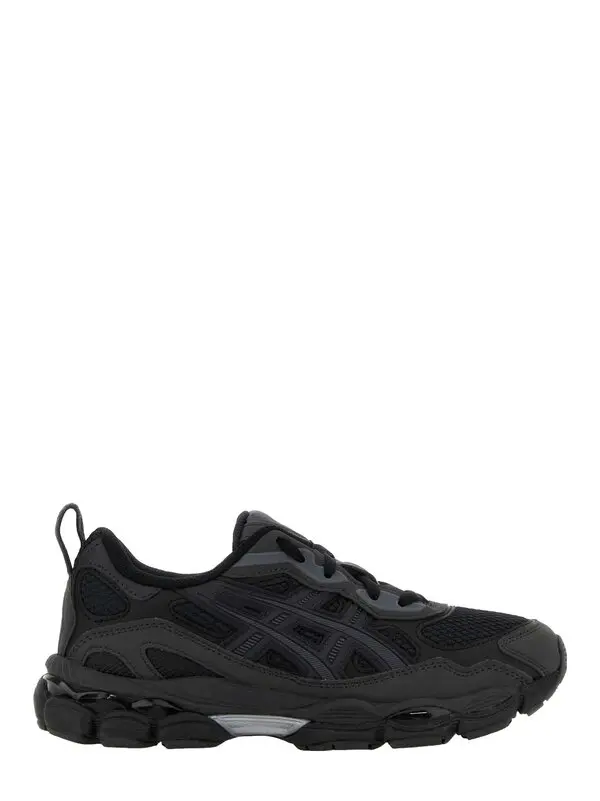 Asics Mesh & Synthetic Leather Gel-nyc Rgd Sneaker - Black