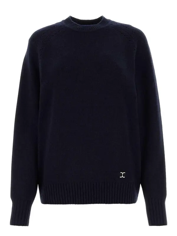 Chloé Oversize Cashmere-blend Sweater - Blue
