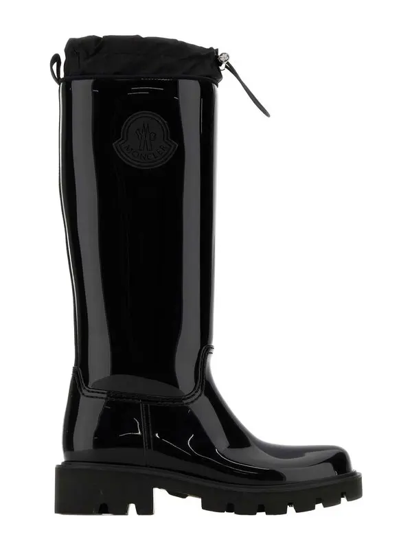 Moncler Rubber Kick Stream Boots - Black