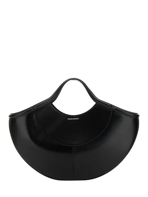 Alexander McQueen The Cove Shopping Handbag - Black