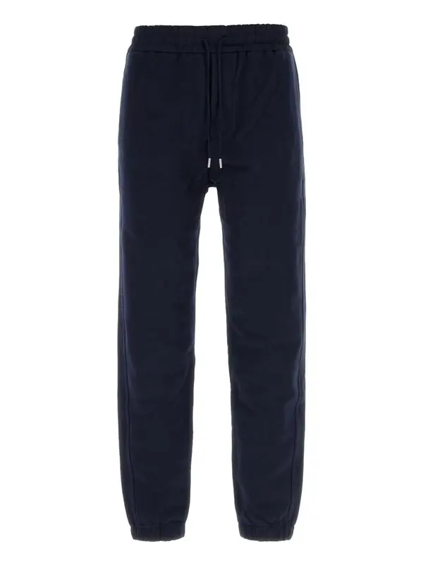 Saint Laurent Cotton Joggers For - Blue