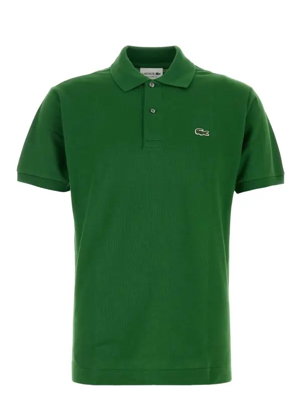 Lacoste Piquet Polo Shirt In Cotton - Green