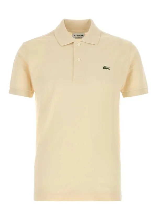 Lacoste Cotton Piqué Polo Shirt - Yellow