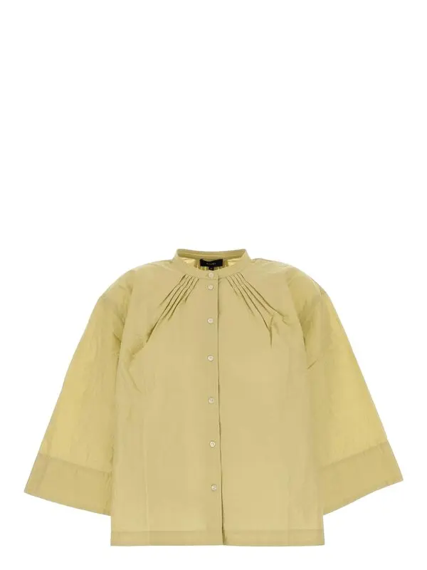 Soeur Oversized Cotton-blend Shirt - Green
